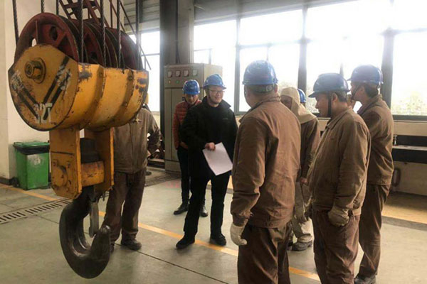 Year 2019 Lifting Equipment Safety Training in Workshop
